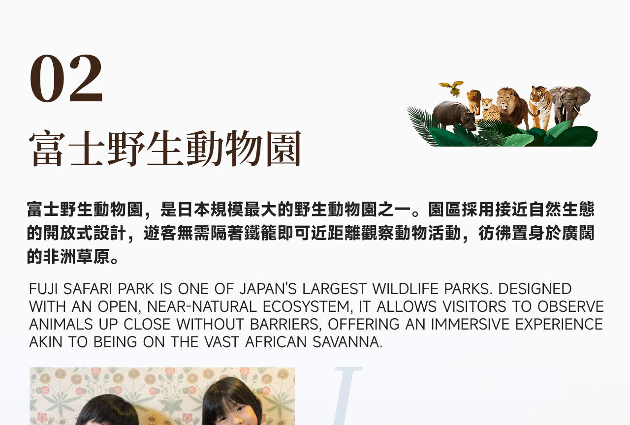 [Must-Do for Families] Fuji Safari Park × Oshino Hakkai × Oishi Park ...